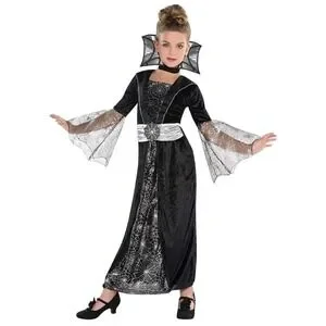 Amscan | Jackets & Coats | Girls Gothic Queen Sorcerers Black Dress ...